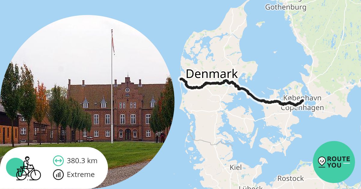 National Cycle Route 4: Søndervig - Copenhagen - Recreational cycle ...