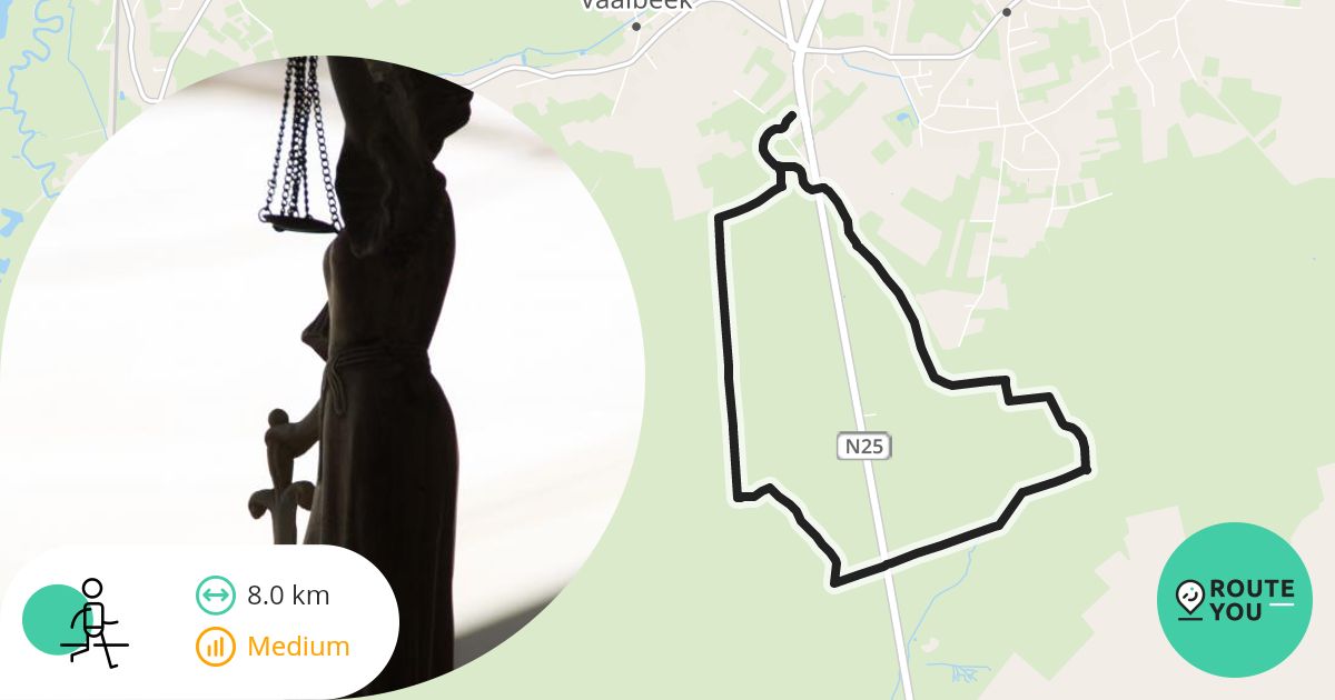 8K lopen Heverlee bos - Wandelroute | RouteYou