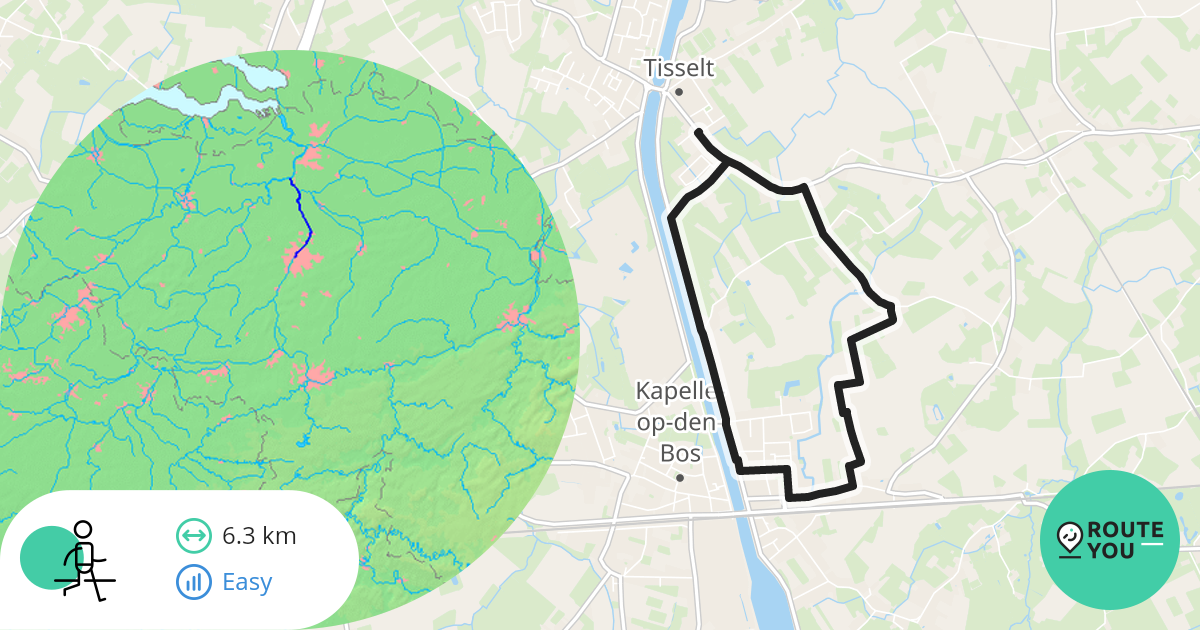 Tisselt Wandelroute Routeyou