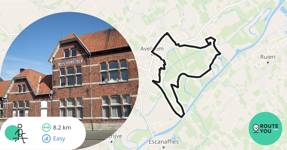 Avelgem - Mira - Local - Wandelroute | RouteYou
