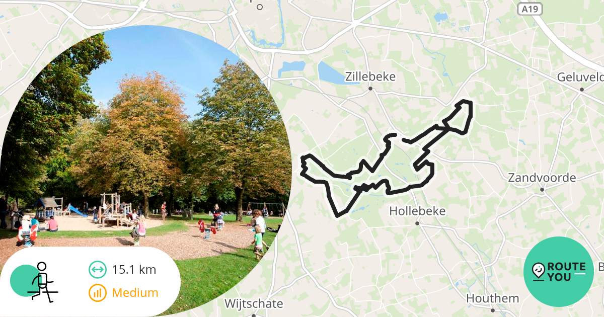 Zillebeke 15 km trail - Wandelroute | RouteYou