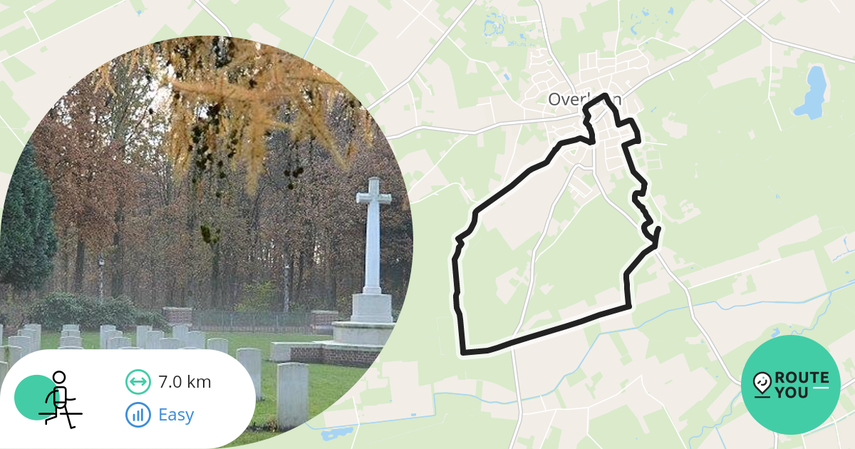 Landal De Vers, Overloon - Wandelroute | RouteYou