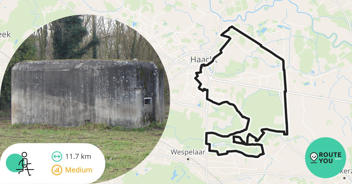 Wayfarer: antitankgracht wandeling - Wandelroute | RouteYou