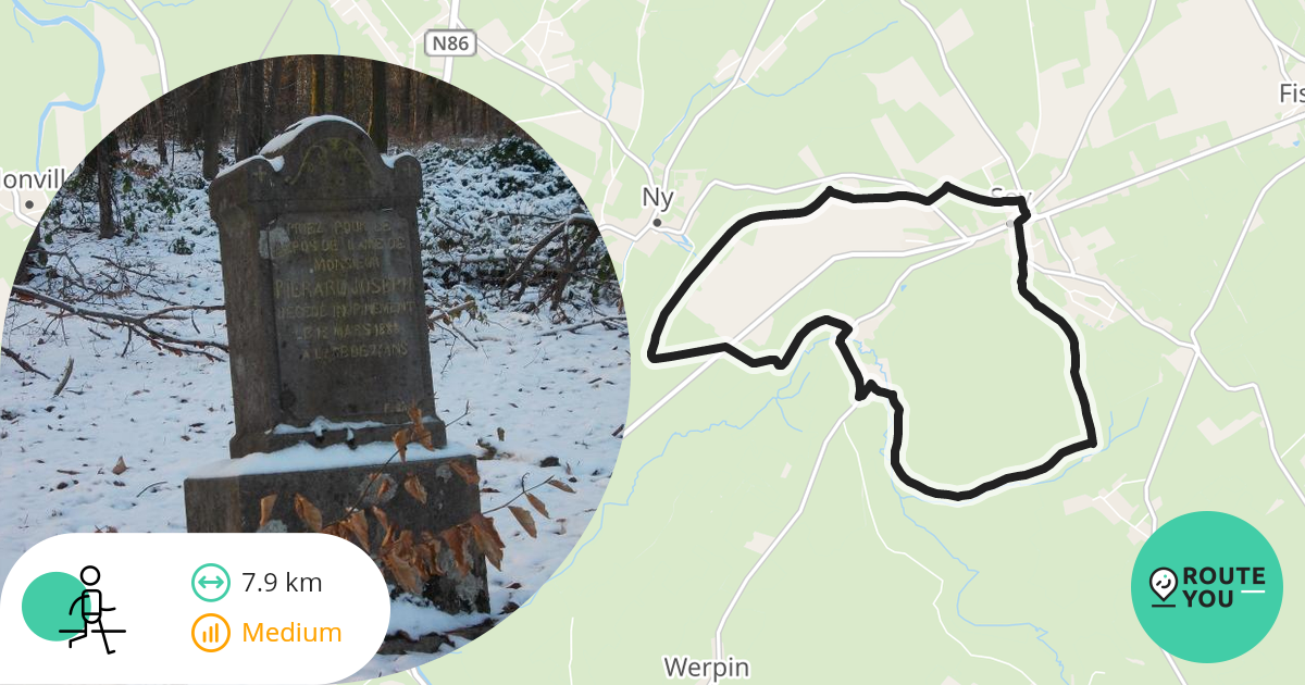 LA FANGE (Commune EREZEE) - Wandelroute | RouteYou