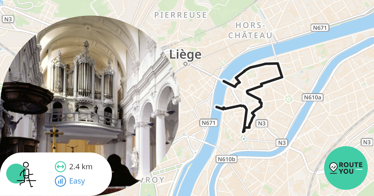 Outre-Meuse (itinéraire découverte) - Wandelroute | RouteYou