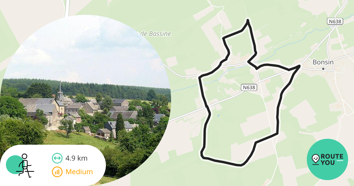 Chardeneux, un des Plus Beaux Villages de Wallonie - Wandelroute | RouteYou