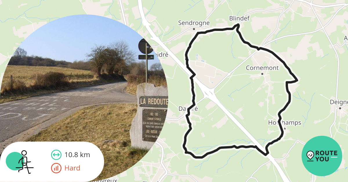 Wandeling 1 - Wandelroute | RouteYou