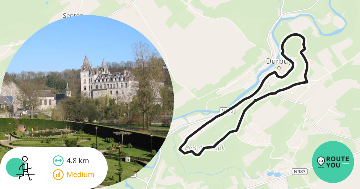 Circuit Durbuy - La Boucle de Durbuy - Wandelroute | RouteYou