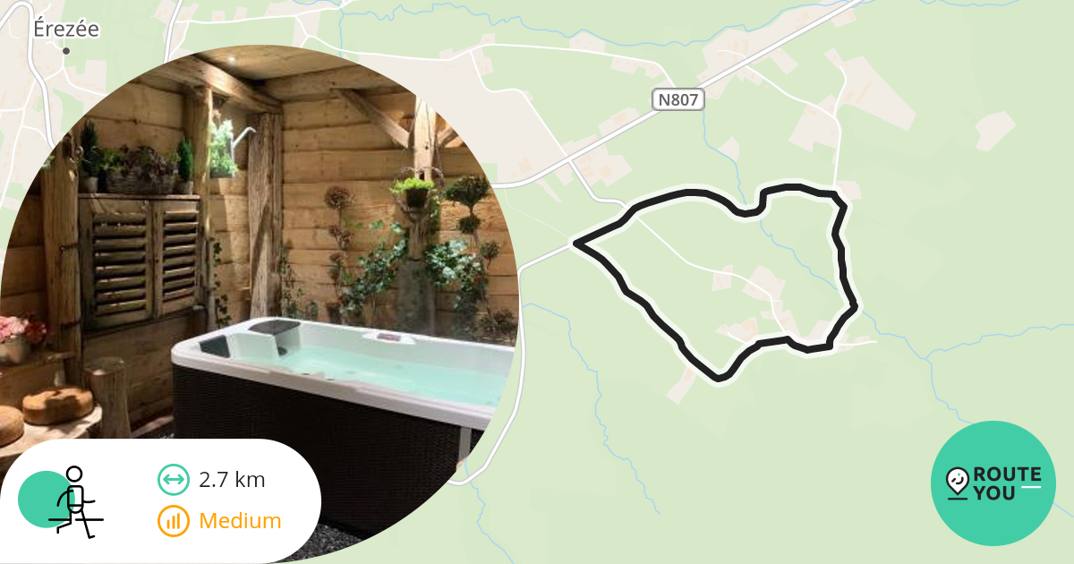 Trou du Loup - Briscol (Commune de Erezée) - Wandelroute | RouteYou