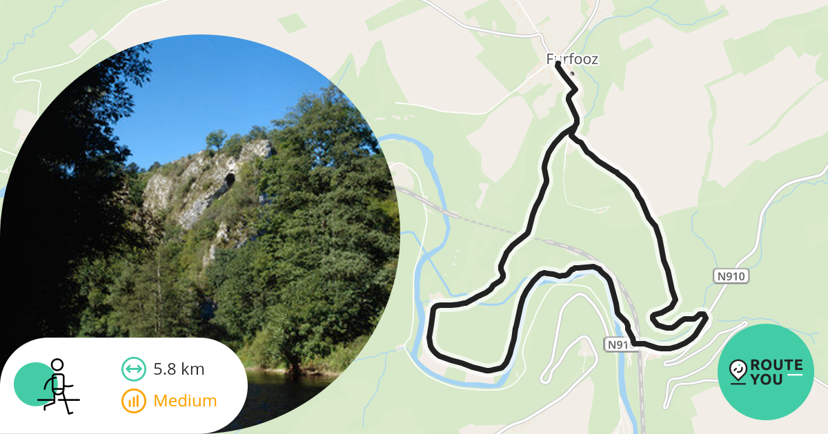 Parc de Furfooz (Houyet) - Wandelroute | RouteYou