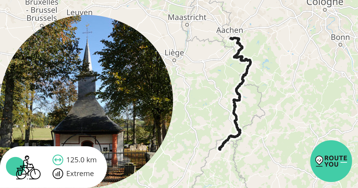 De Vennbahn - Recreatieve fietsroute | RouteYou