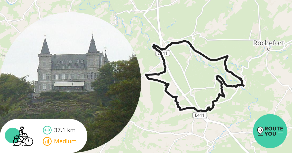 Met de fiets, rond het Kasteel van Lavaux-Sainte-Anne - Recreatieve ...