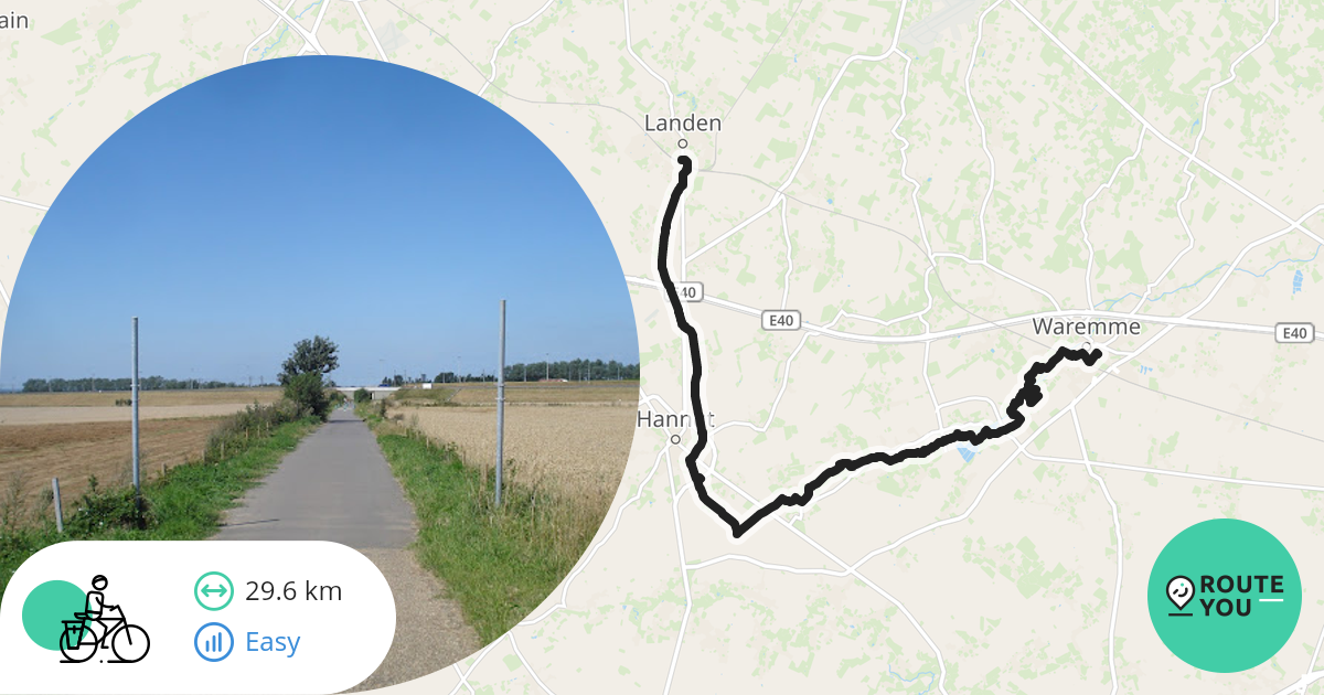 Naar de bronnen van de Jeker - Recreatieve fietsroute | RouteYou