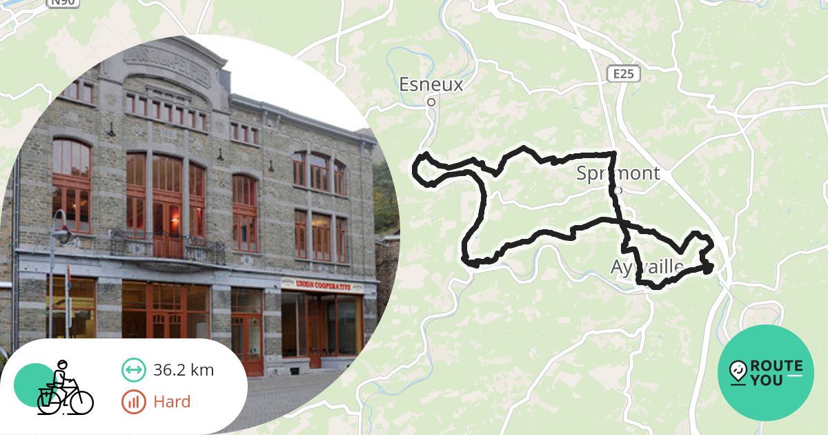 The mythical slope - Recreational cycle route | RouteYou