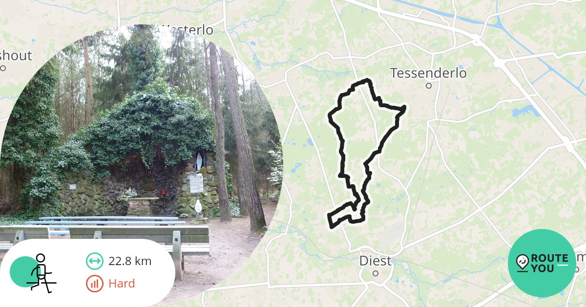 Tessenderlo - Wandelroute | RouteYou