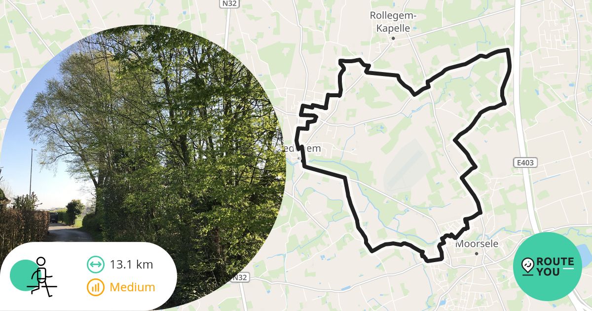W47-22.23 Ledegem - Wandelroute | RouteYou