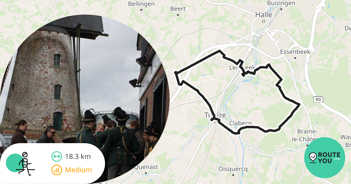 Lembeek Sint-Veroonmars Paasmaandag - Recreatieve wandelroute | RouteYou