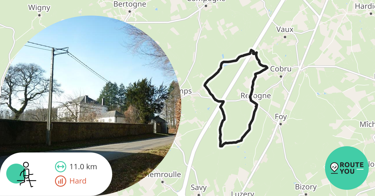 Recogne - Promenade des Bisons - Wandelroute | RouteYou