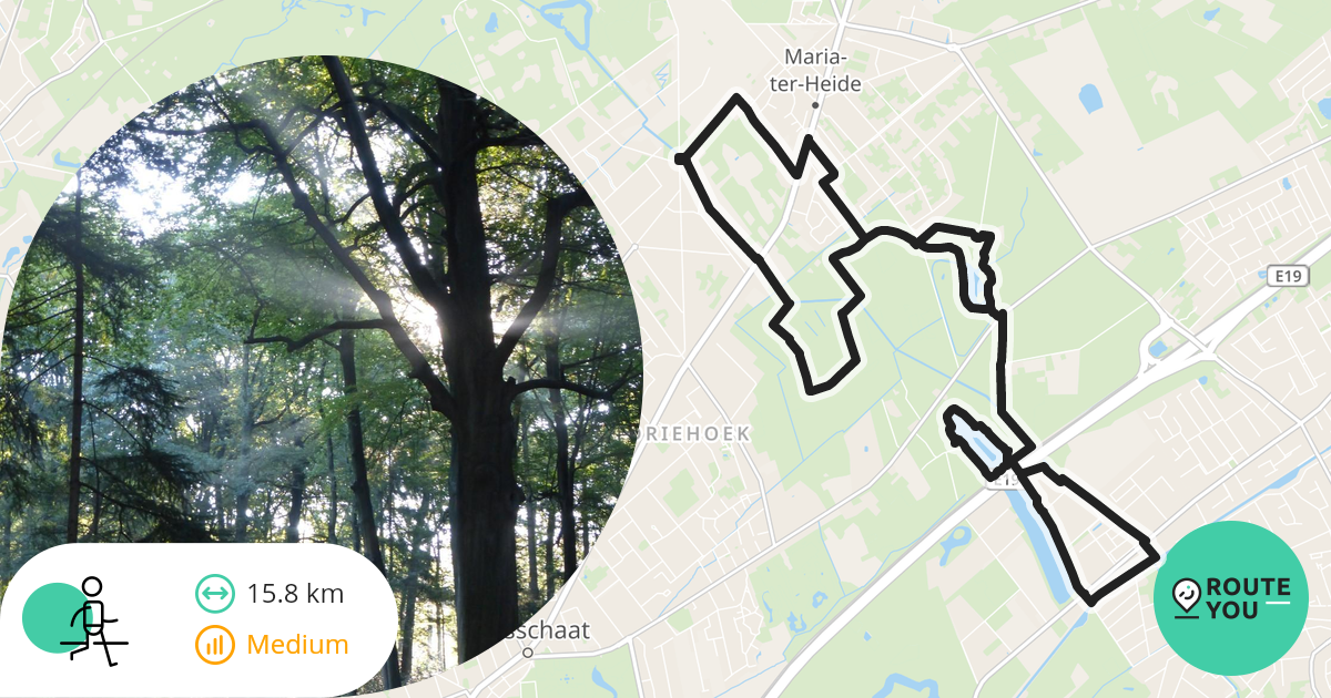 Brasschaat_TPA_Mik/E10/Inslag_16Km - Wandelroute | RouteYou