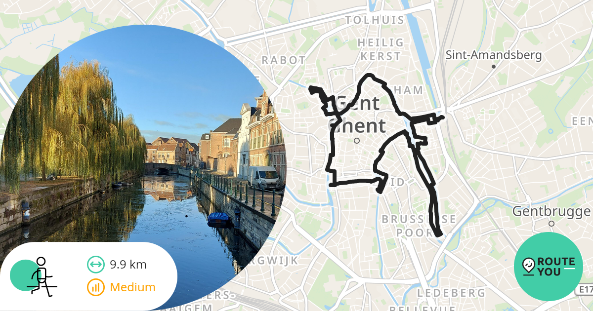 Tussen Leie, Lieve en Schelde - Wandelroute | RouteYou