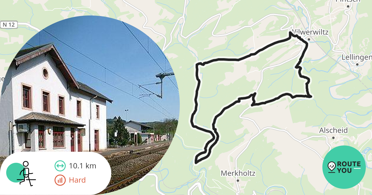 Wilwerwiltz KI6 - Wandelroute | RouteYou