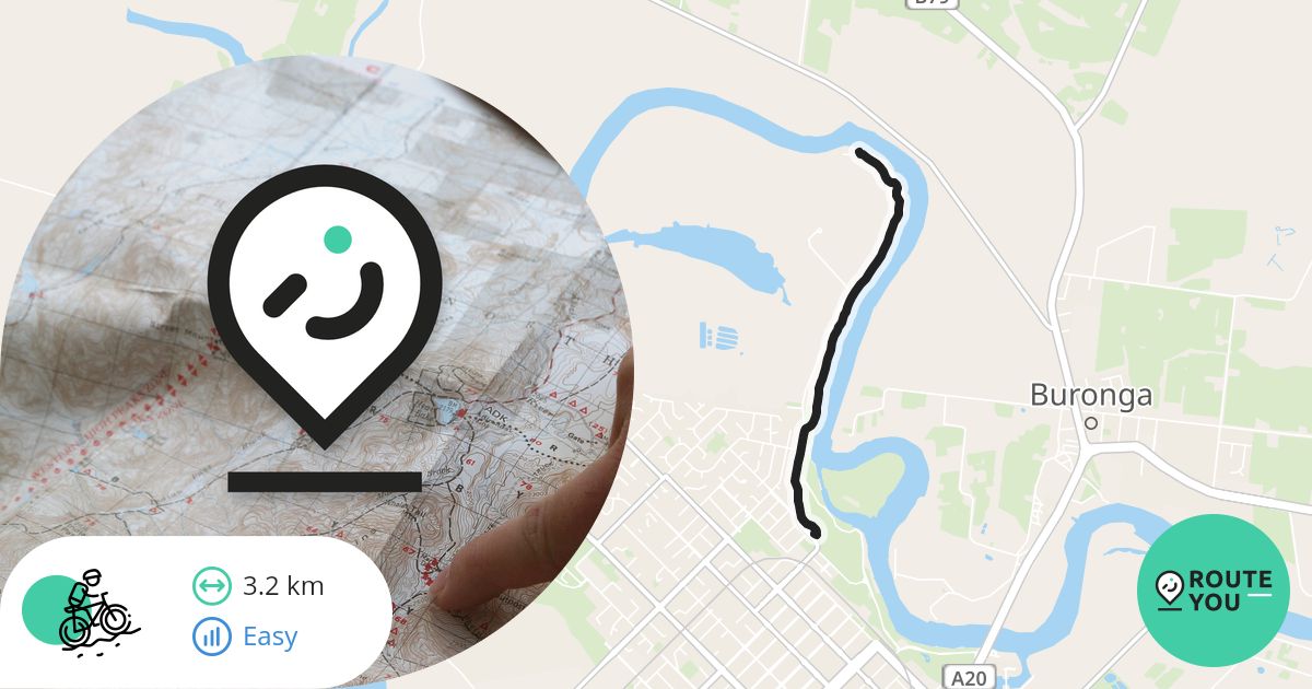 Mildura Riverside Track - Mountain bike route | RouteYou