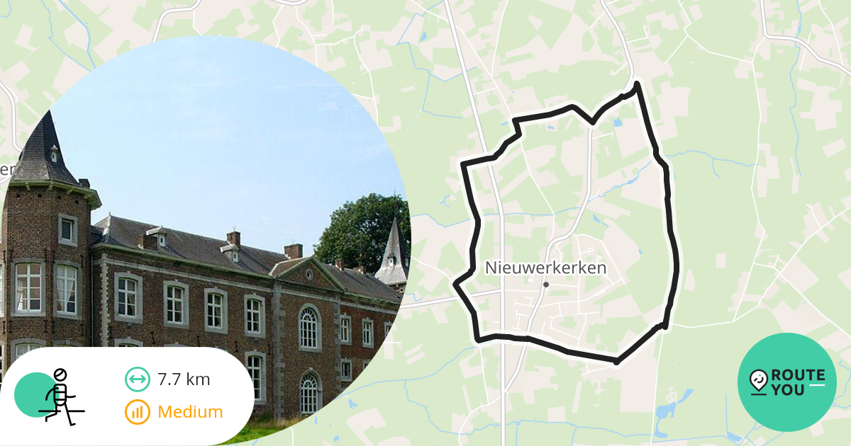Nieuwerkerken - Recreatieve wandelroute | RouteYou