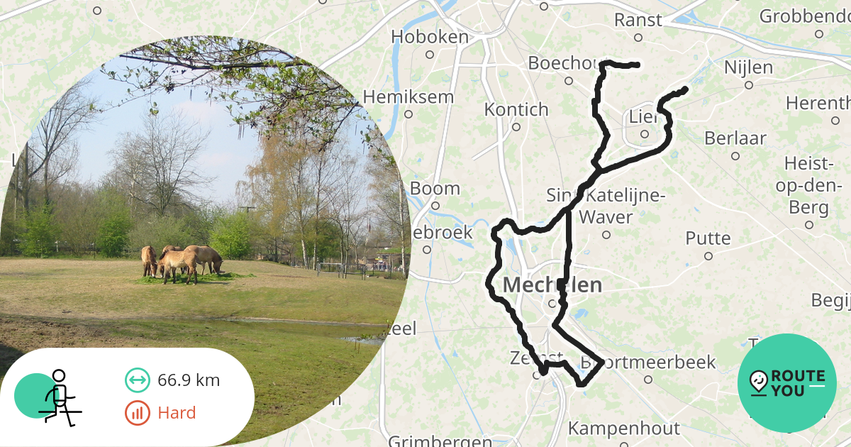 Broechem - Emblem - Wandelroute | RouteYou