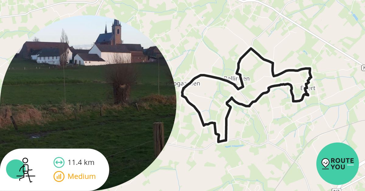 Pepingen Trop 11,5 km - Wandelroute | RouteYou
