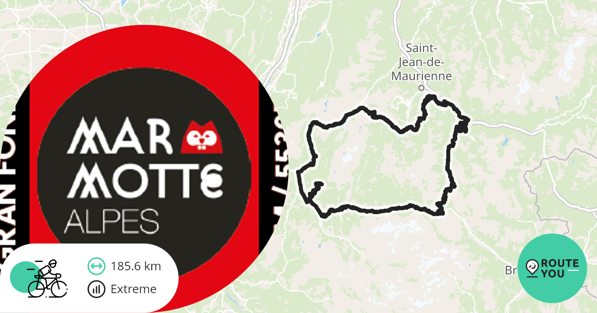 Marmotte Granfondo Alpes 2023 - Parcours de vélo de route | RouteYou