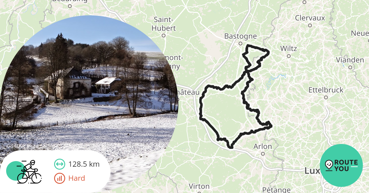 In het wiel van Arnoud en Axel De Lie (2) - Racefietsroute | RouteYou