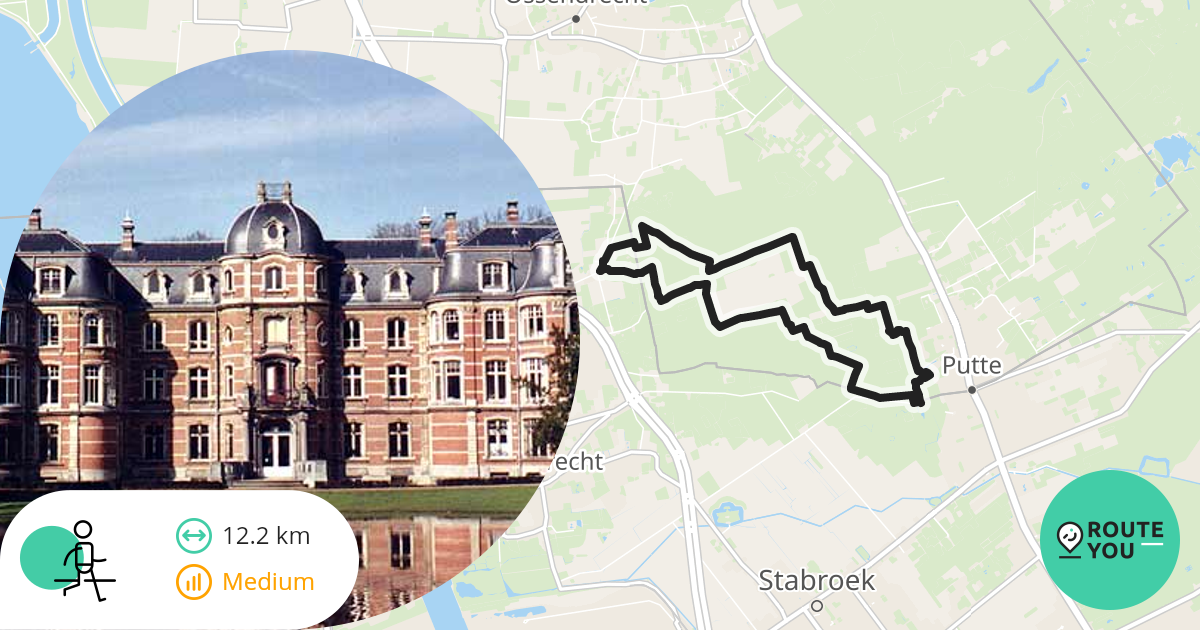 Putte-Stabroek ,Moretusbos+ wandeling de Eekhoorn - Wandelroute | RouteYou