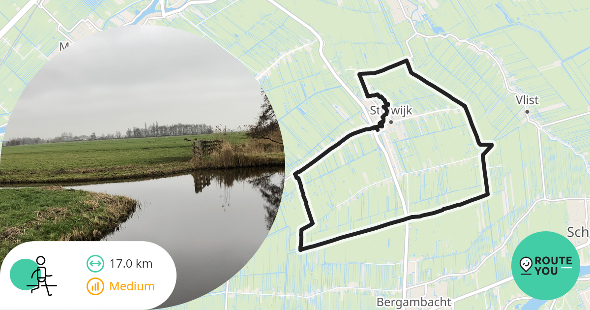 Stolwijk (tijdens broedseizoen) - Wandelroute | RouteYou