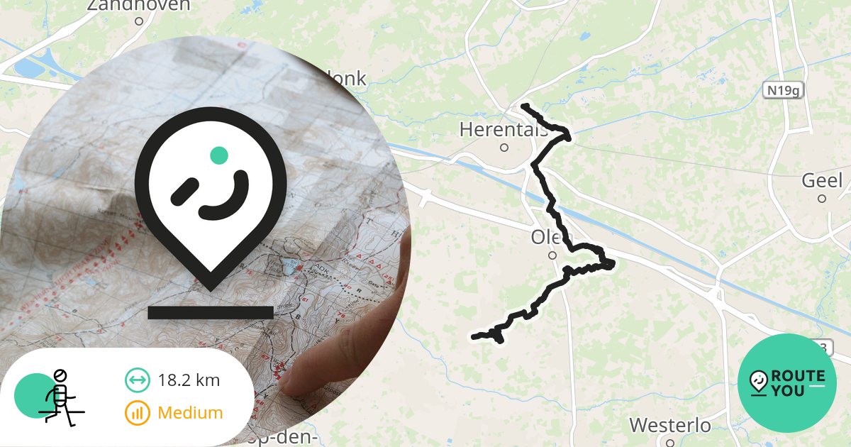 Morkhoven - Herentals - Recreatieve wandelroute | RouteYou