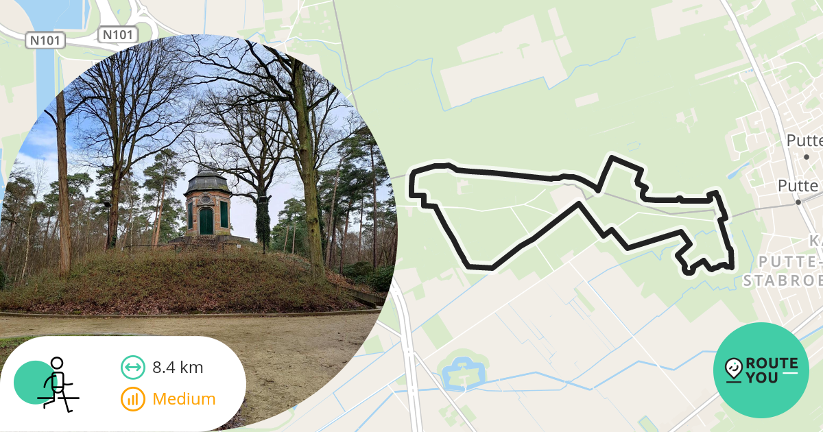 Het Moretusbos in Putte - Wandelroute | RouteYou