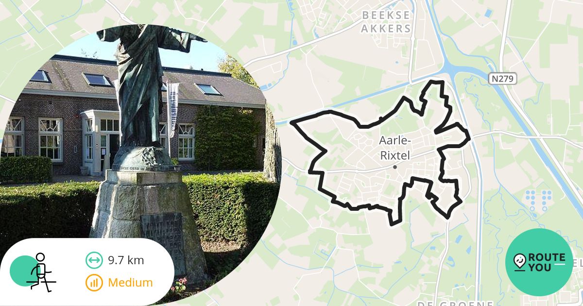 W4D 10 km Aarle-Rixtel 2023 - Wandelroute | RouteYou