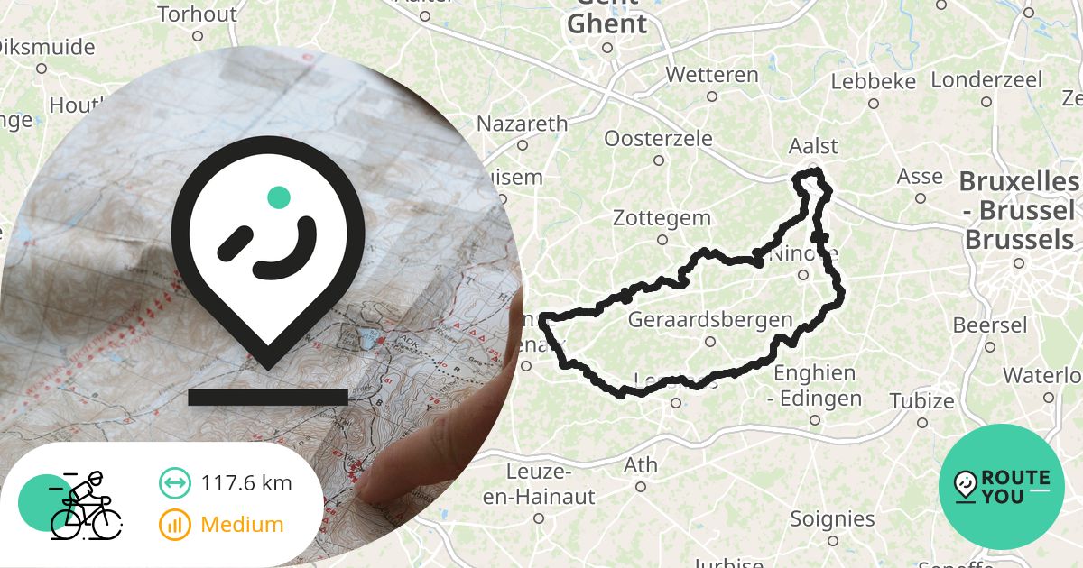 118km1017hmAalstCanary Mountain - Road bike route | RouteYou