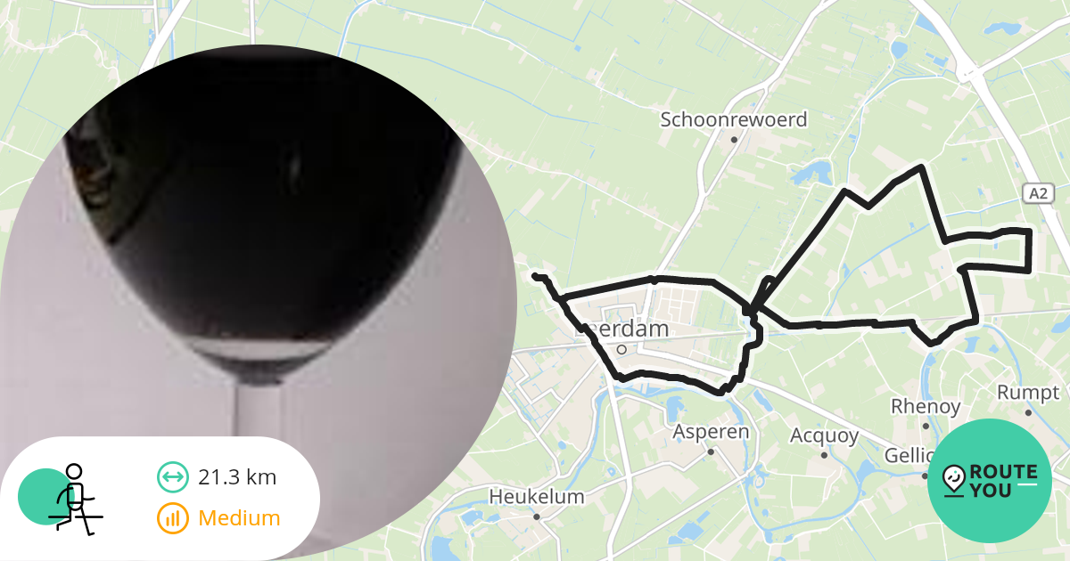 Leerdam - Wandelroute | RouteYou