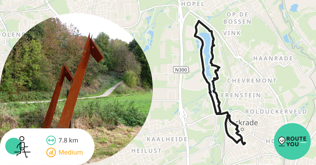 Kerkraadse ronde - Wandelroute | RouteYou