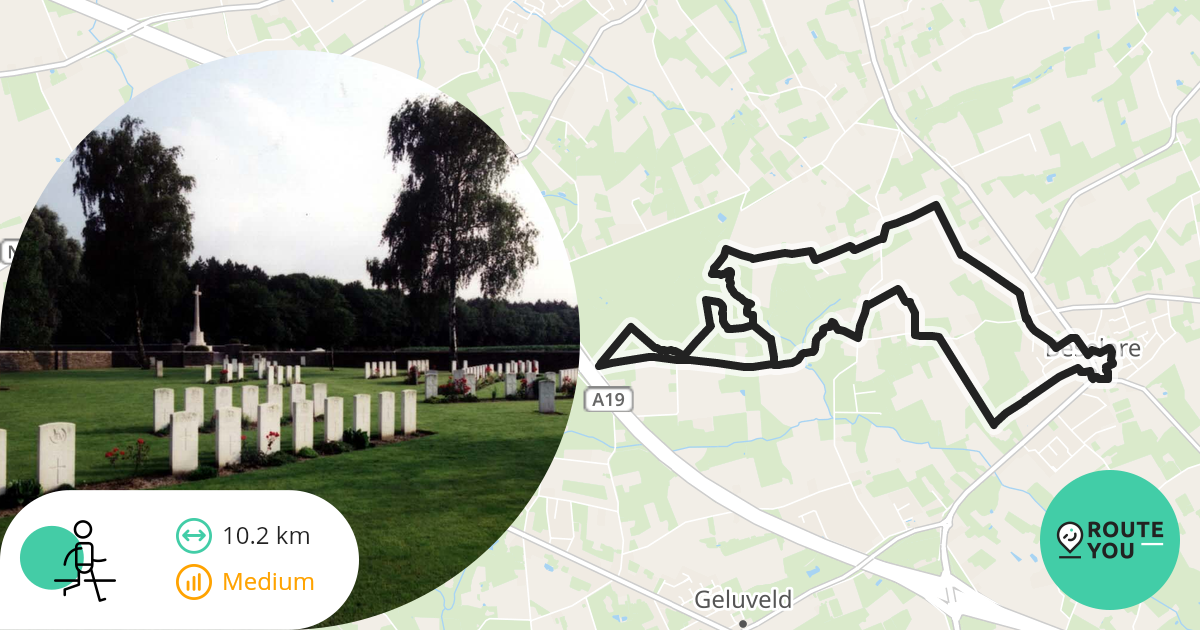 W71-22.23 Beselare - Wandelroute | RouteYou