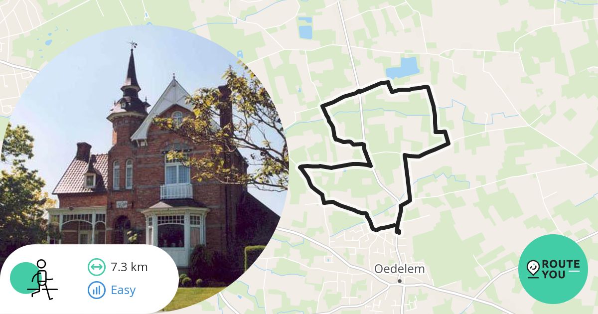 Oedelem 20-11 - Wandelroute | RouteYou