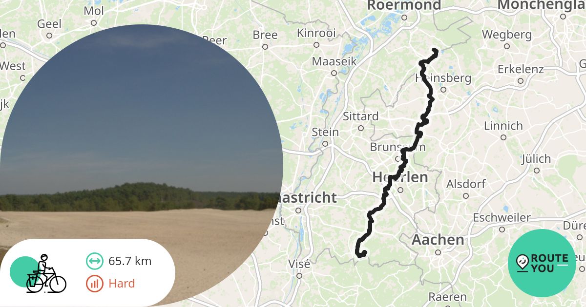 Vlodrop - Heijenrath knooppunten zonder beklimmingen - Recreatieve ...