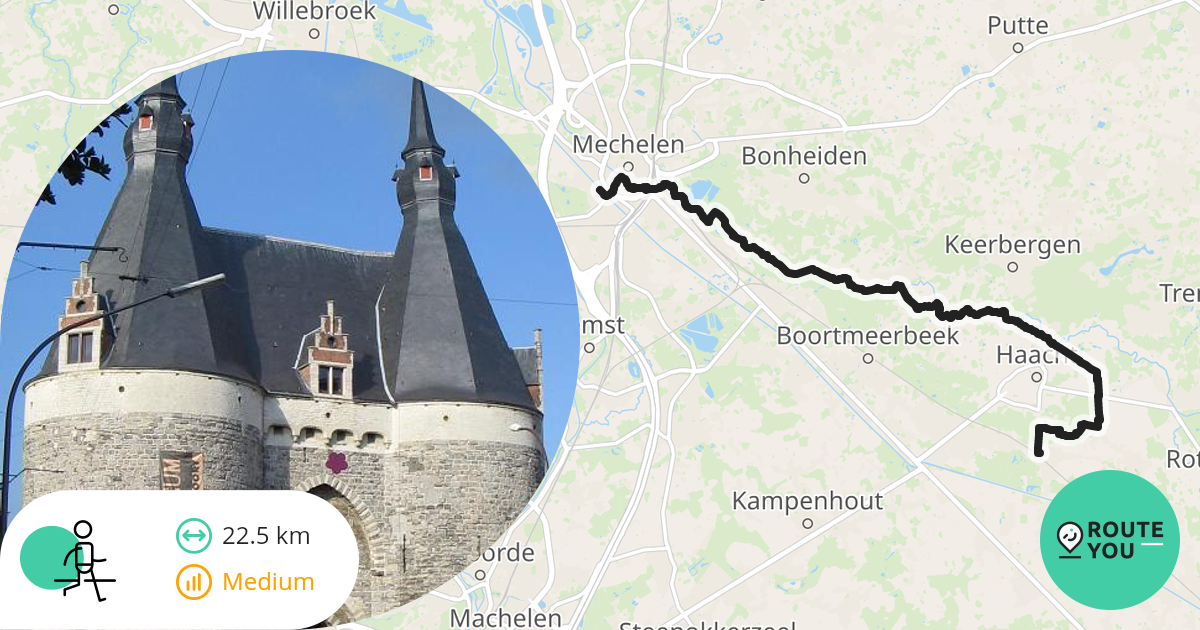 Wespelaar(-Tildonk) - Mechelen - Wandelroute | RouteYou