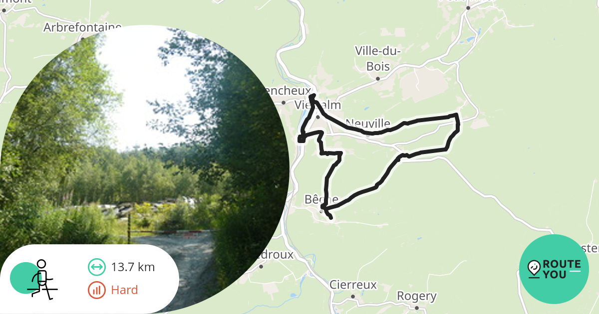 Vielsalm-Burtonville- Vielsalm - Wandelroute | RouteYou