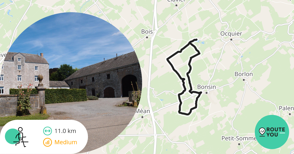 Chardeneux "Les Plus Beaux Villages de Wallonie" - Wandelroute | RouteYou