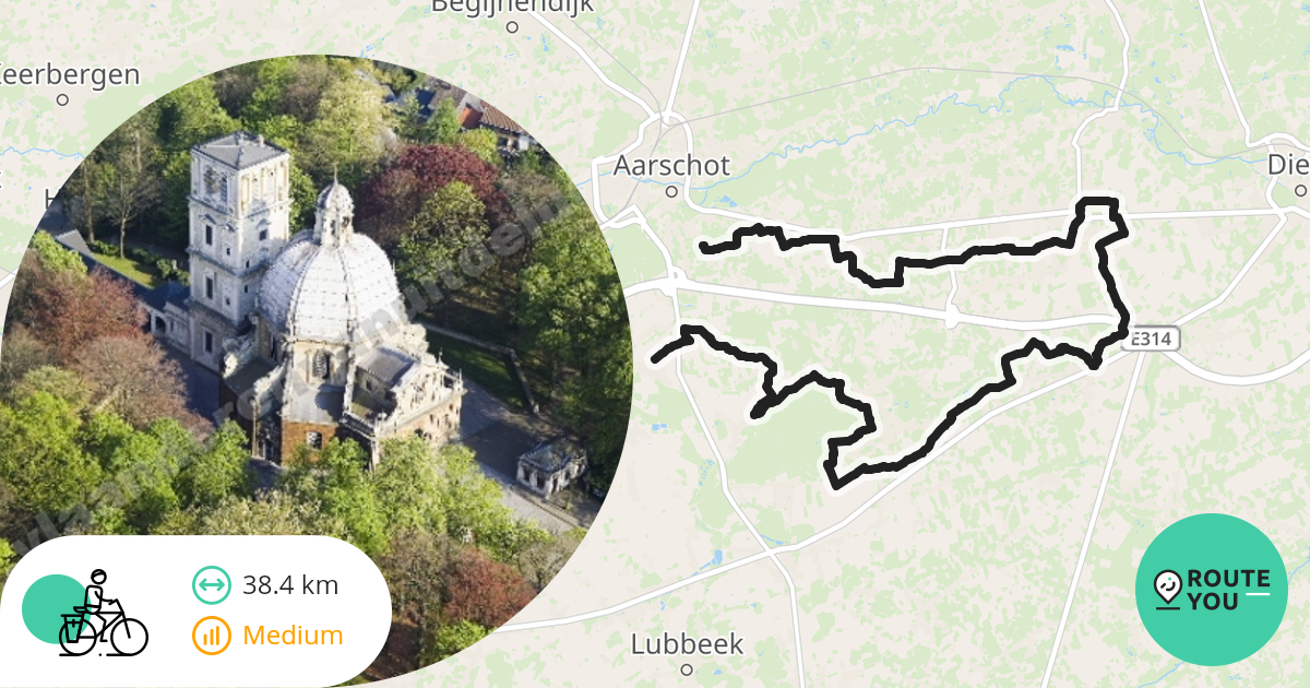 Nieuwrode -Scherpenheuvel- Voila - Recreatieve fietsroute | RouteYou