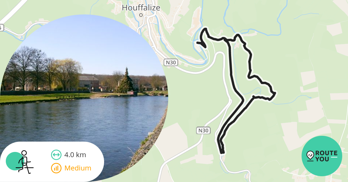 Houffalize - Wandelroute | RouteYou