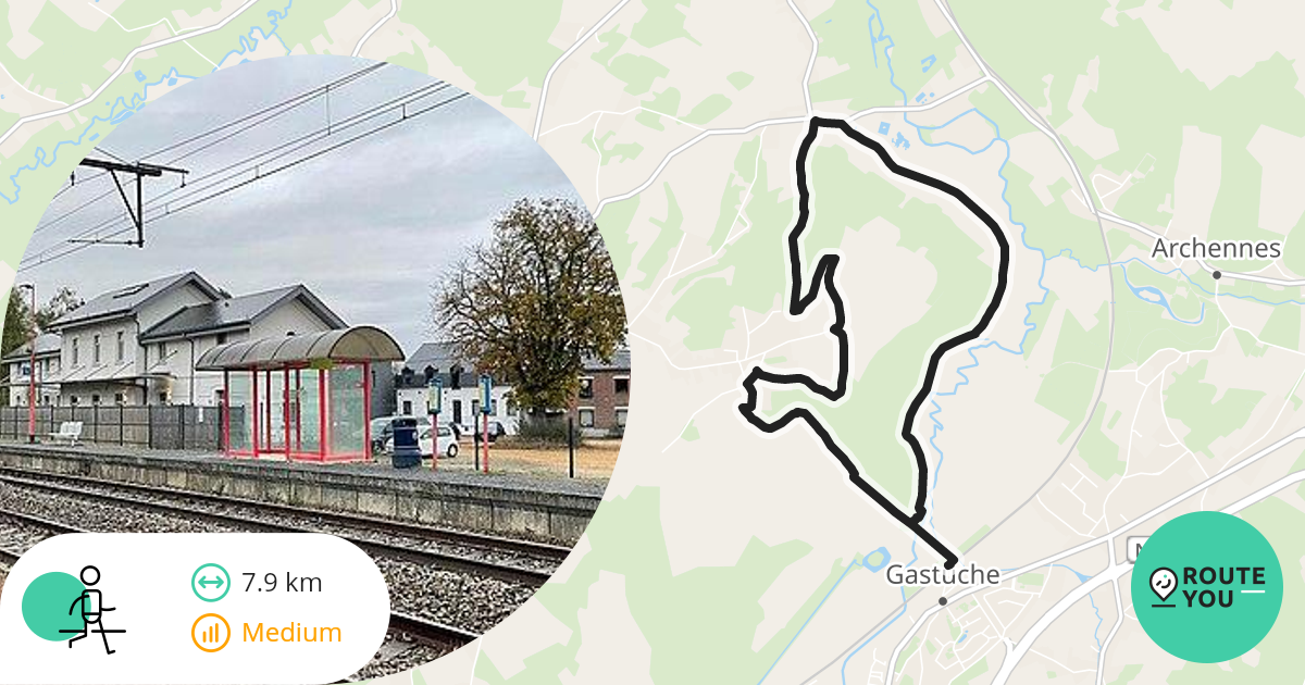 Grez-Doiceau - Wandelroute | RouteYou