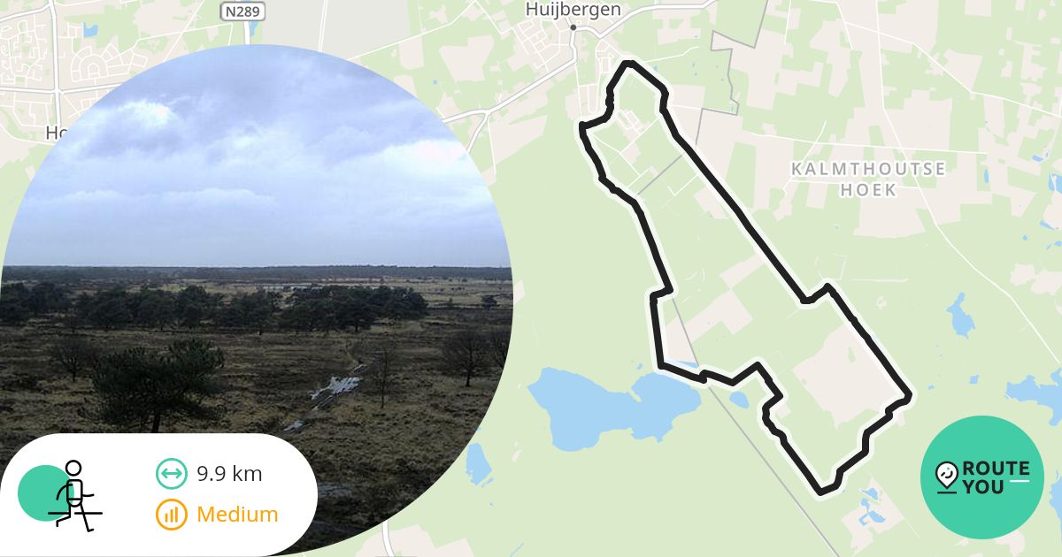 Huijbergen Staartsestraat - Wandelroute | RouteYou