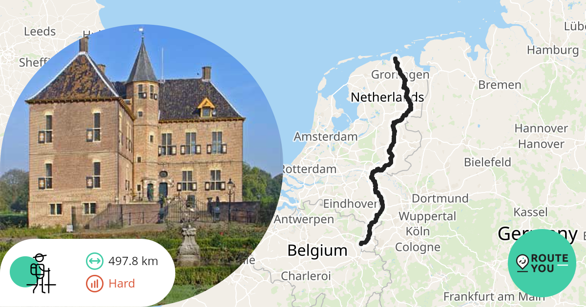 Pieterpad volledig - Hikingroute | RouteYou